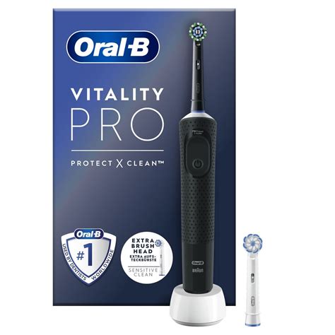 ORAL B Brosse à dents électrique Vitality PRO Noir pas cher Auchan fr