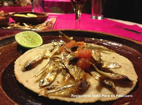 Tacos de Charales un platillo tradicional de la Región Lacustre