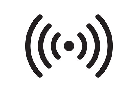 Wi Fi Symbol Signal Connection Vector Wireless Internet Technology