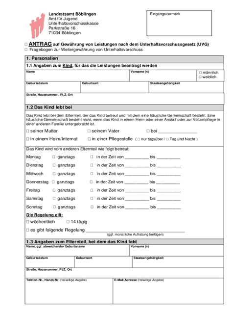 Ausfüllbar Online ANTRAG auf Gewhrung von Leistungen nach dem