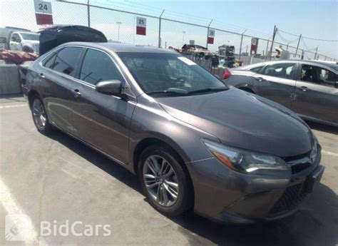 Toyota Camry Xle Se Le Xse T Bf Fk Hu Bid History