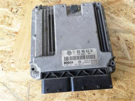 ORIGINAL VW CADDY Motorsteuergerät Steuergerät Motor ECU 03G906016DM