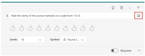 How To Add A Rating Question In Microsoft Forms The Training Lady
