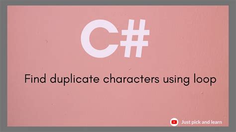 c program to find duplicate characters using loop example for string handling in c c
