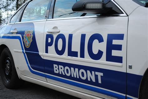 Les voitures de police de Bromont bientôt équipées de caméras Le