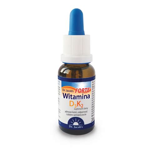 Witamina D3K2 FORTE Dr Jacob S Poland