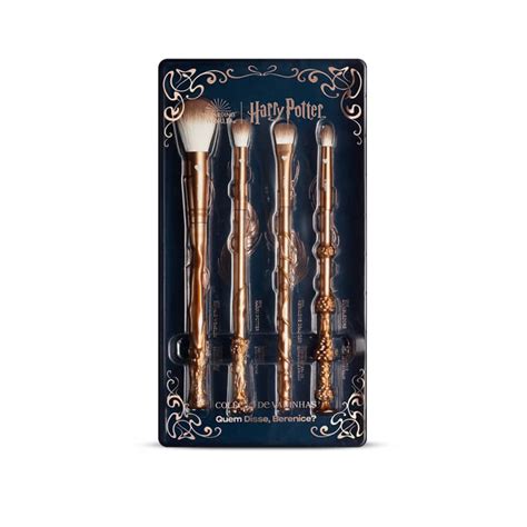 Kit de Pincéis para Maquiagem Harry Potter QDB Beleza na Web