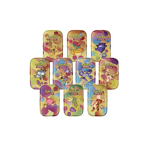 Pokemon Scarlatto E Violetto 151 Collezione Set 10 Mini Tin ITALIANO