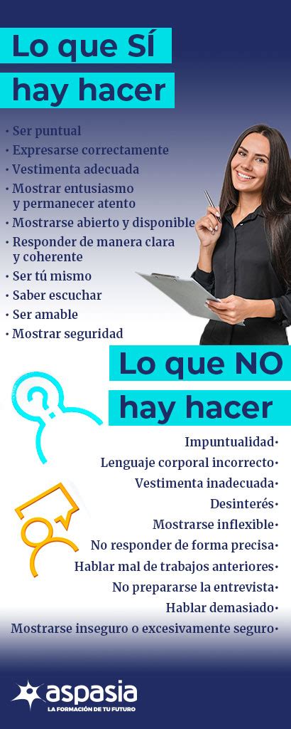 Consejos Para Una Entrevista De Trabajo