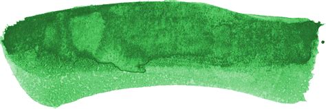 8 Dark Green Watercolor Brush Stroke PNG Transparent OnlyGFX