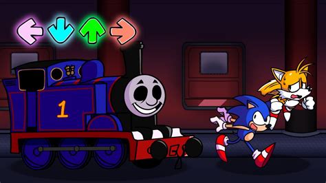 Friday Night Funkin Thomas Railway Showdown Vs Sonic And Tails FNF