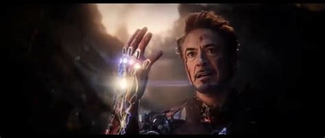 Iron Man Snaps His Finger Avengers Endgame Movie Clip Video Dailymotion