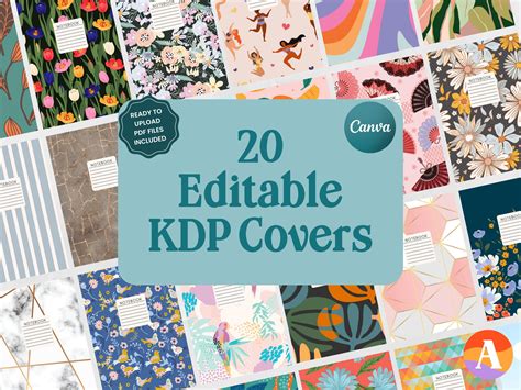 Kdp Cover Template Canva Printable Word Searches