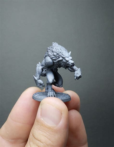Common Werewolf D Print Model Variants Pre Supported