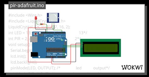 pir adafruit ino wokwi esp32 stm32 arduino simulator