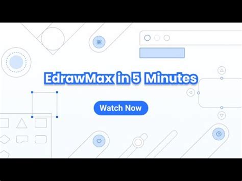 EdrawMax In 5 Minutes EdrawMax Tutorial YouTube