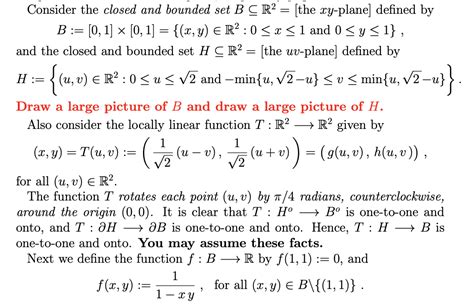 solved consider the closed and bounded set b c r2 [the