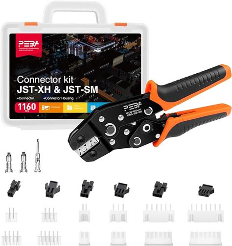 Crimping Tool JST Connectors Kit JST Ratcheting Crimper Plier Set