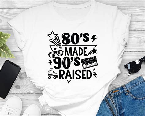 80s 90s SVG 80 S Made 90 S Raised SVG 1980s Etsy Australia
