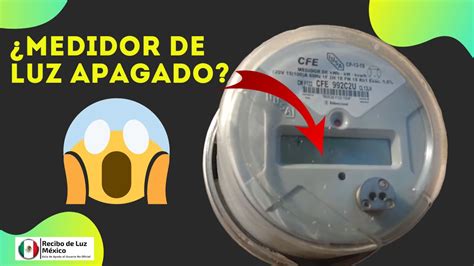 ᐅ Tu Medidor de Luz CFE está Apagado No Marca Nada