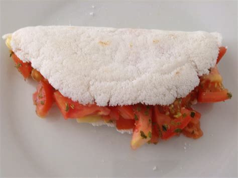Culin Ria Miriam Keller Tapioca De Queijo E Tomate