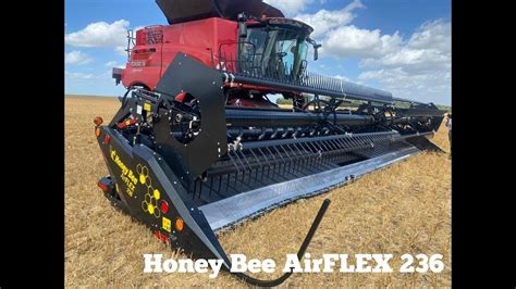Honey Bee Air FLEX 236 Header Demonstration YouTube