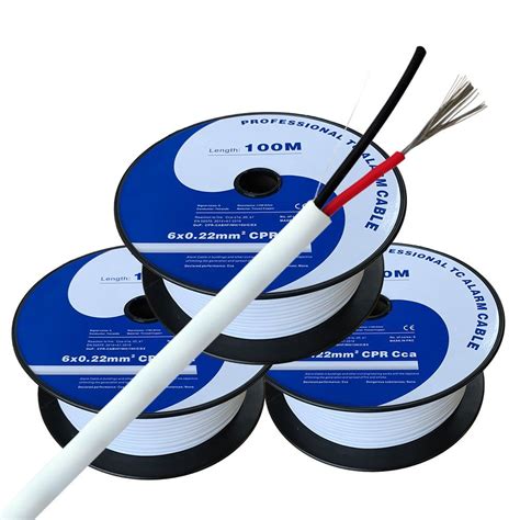 Conductor Stranded CPR Eca Alarm Cable Unshielded Shielded 2X0 22 CCA