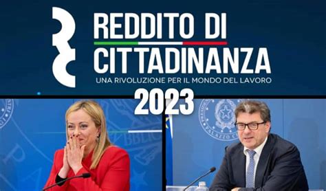 Reddito Di Cittadinanza 2023 Requisiti Come Fare Ricorso