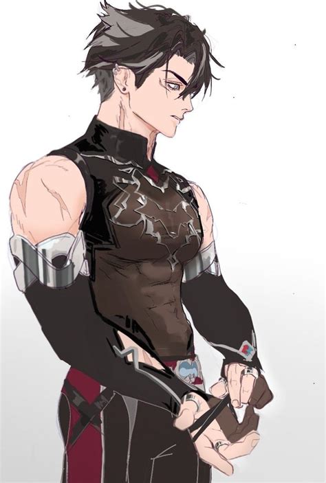 Pin By Mai M On Wriothesley Genshin Cute Anime Guys Handsome
