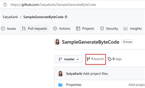 Managing And Creating Branches For Github Repository Using Visual
