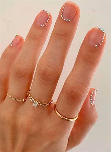 Diseño Natural Uñas Decoradas Sencillas Cortas 41 Ideas De Disenos De