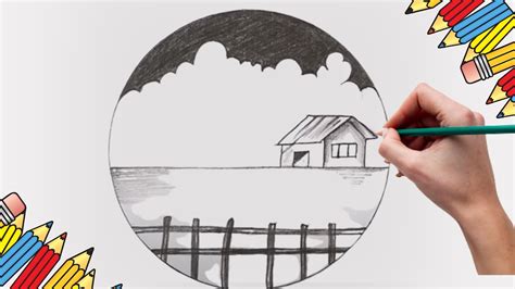 Como Desenhar Paisagens II Desenhos Fáceis Passo a Passo YouTube