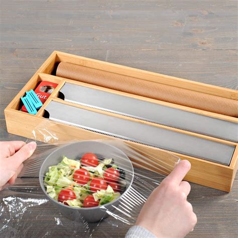 Dyspenser do folii aluminiowej spożywczej i papieru do pieczenia