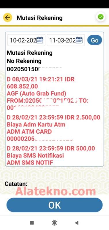 Cara Melihat Mutasi Rekening Koran BTN Mobile 100 Akurat