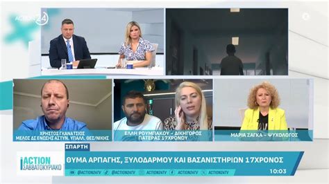 Σπάρτη Θύμα αρπαγής ξυλοδαρμού και βασανιστηρίων 17χρονος ACTION 24