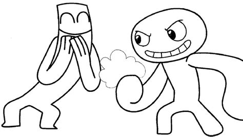 Coloring Pages Rainbow Friends V Garten Of Banban 15 Coloring Pages
