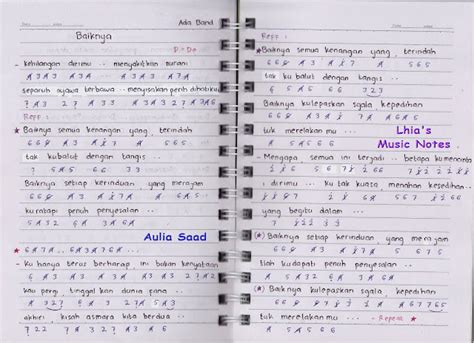 Not Angka Ada Band Baiknya Aulia S World