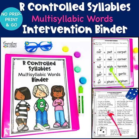 Multisyllabic R Controlled Words