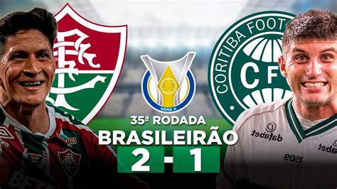 FLUMINENSE x CORITIBA AO VIVO Brasileirão Série A 2023 35ª Rodada