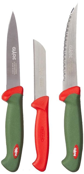 Buy Glare Ga Stainless Steel Kitchen Compact Knives Set Of Online