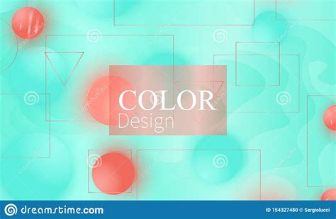 Fondo Del Color Modelo Fl ido Ilustración del Vector Ilustración de