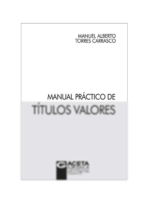 Solution Manual Practico De Titulos Valores Studypool