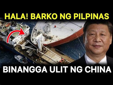 ACTUAL VIDEO BARKO Ng PILIPINAS BINANGGA NA NAMAN At BINOMBA Ng TUBIG