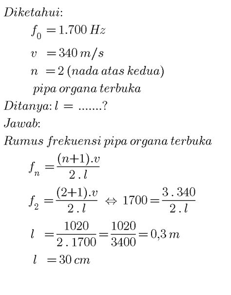 SISWA TEKUN BELAJAR Pipa Organa Terbuka Dan Tertutup
