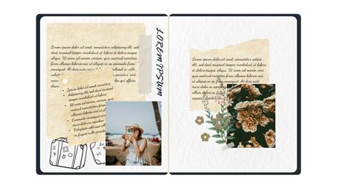 Free Google Slides Scrapbook Template Powerpoint