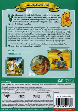 Nalle Puhs Magiska Värld Lekdags Med Puh Kvarnvideo se