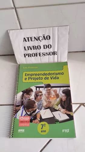 Empreendedorismo E Projeto De Vida Ano Livro Do Professor