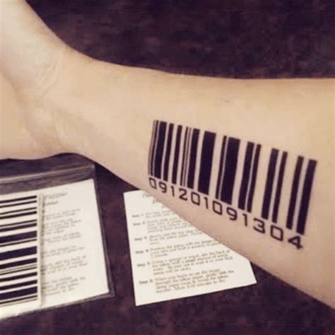 Barcode Tattoo Meaning Personal Stories And Symbolism Behind Body Art
