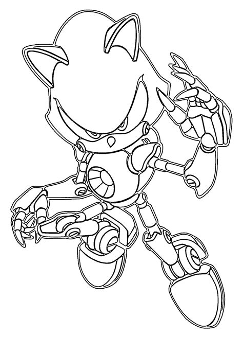 Ingyenes Nyomtathat Sonic Robot Sz Nez Oldal Feln Tteknek S