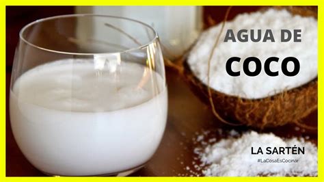 Descubrir 36 Imagen Receta Para Preparar Agua De Coco Natural